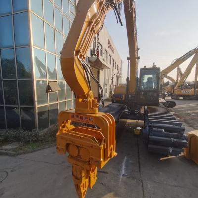 China Hydraulic Pile Driver for 8m Depth | 2500rpm High-Speed & Excavator-Mounted Design for sale