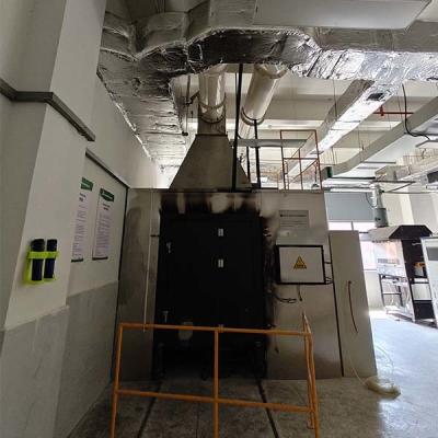 China BS EN 13823 Single Burning Item Test Equipment 3000x3000x2600mm Chamber for Building Materials Fire Performance for sale