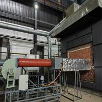 China Vertical Fire Resistance Test Furnace 3000x3000x1500mm for ISO 834-1 & ISO 3008 Building Component Testing for sale