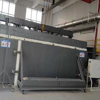 China Vertical Fire Resistance Test Furnace 3000x3000x1500mm for ISO 834-1 & ISO 3008 Building Component Testing for sale