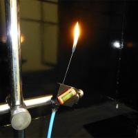 China IEC 60695 Needle Flame Test Apparatus with 12mm Flame Height and 1000°C Temperature Range for Electronic Components for sale