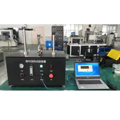 China ISO 9151 EN 367 Protective Clothing Convection Heat Resistance Tester with 80 kW/m² Flux and Copper Calorimeter for sale
