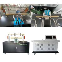China IEC 60331 Cable Fire Resistance Tester 750°C Flame Temperature with 9KVA Transformer and 500mm Burner for sale