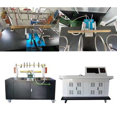 China IEC 60331 Cable Fire Resistance Tester 750°C Flame Temperature with 9KVA Transformer and 500mm Burner for sale