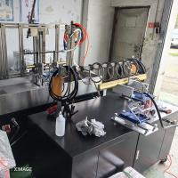 China IEC 60331 Cable Fire Resistance Tester 750°C Flame Temperature with 9KVA Transformer and 500mm Burner for sale