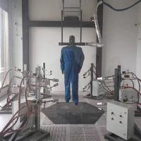 China ISO 13506 ASTM F1930 Protective Clothing Burning Dummy Tester with 123 Sensors and 84 kW/m² Flame Intensity for sale