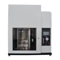 China ISO 6722 Automotive Single Wire Cable Tilting Combustion Tester for 60V/600V Wires with 100mm Flame Height for sale
