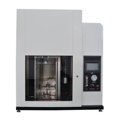China ISO 6722 Automotive Single Wire Cable Tilting Combustion Tester for 60V/600V Wires with 100mm Flame Height for sale