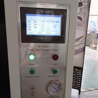 China NFPA-701-1 Curtain Flame Propagation Test Machine 940x505x705mm for Fabric Fire Resistance for sale