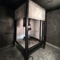 China BS EN 13823 Single Burning Item Test System for Building Materials - 3000mm Test Room with 1MW Heat Release Capacity for sale