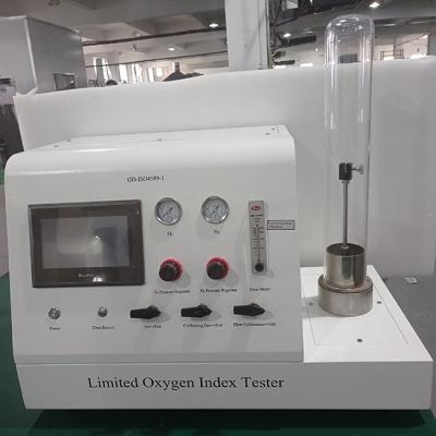 China ISO 4589-2 Limiting Oxygen Index Test Apparatus with Paramagnetic Sensor | 0-100% Range, 500mm Tube for sale