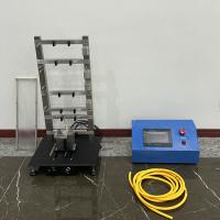 China Multifunctional Vertical Flammability Tester with PLC Control ISO 6940 100mm Radiation Furnace for sale