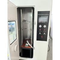 China IEC 60332-1-2 Single Cable Vertical Combustion Tester with 1 kW Flame and 600 mm Sample Capacity for sale