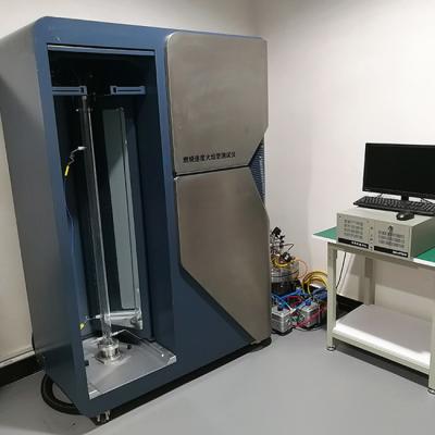 China Flame Tube Combustion Rate Tester for Battery Fire Testing UL 9540A with Integrated Cabinet Design for sale