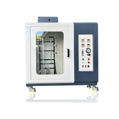 China ISO 6941 Vertical Flame Tester for Textile Materials - 1300mm Height Chamber, 10-60mm Flame Adjustment for sale