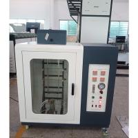 China ISO 6941 Vertical Flame Tester for Textile Materials - 1300mm Height Chamber, 10-60mm Flame Adjustment for sale