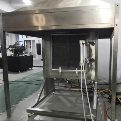 China BS476-7 Surface Radiant Panel Flame Spread Tester with 850mm x 850mm Panel and 80 kW/m² Output for Building Materials for sale