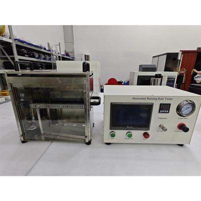 China FMVSS 302 Automotive Materials Horizontal Combustion Tester 38mm Flame 15s Ignition for sale