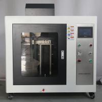 China ISO 15025 Protective Clothing Flame Spread Tester with 1200×600×1200mm Chamber and PLC Control System for sale