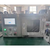 China ASTM D1230 45 Degree Burning Rate Tester Fabric Flame Test Apparatus 220V for sale