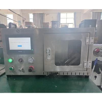 China ASTM D1230 45 Degree Burning Rate Tester Fabric Flame Test Apparatus 220V for sale