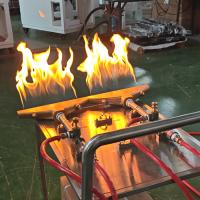 China Vertical Flame Spread Test Machine IEC 60332-3-10 for Bunched Cables with 3500mm Height and 20.5kW Burner for sale