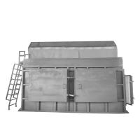 China ISO 834-1 Horizontal Fire Resistance Test Furnace 50T Capacity for Building Components - 4.5m Length, 4500 kW Power for sale