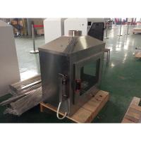 China ISO 11925 Single Flame Source Tester Stainless Steel Chamber 45 Degree Ignition Building Material Flammability for sale