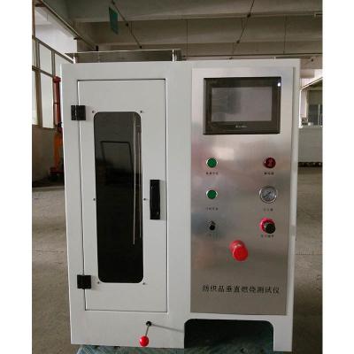 China ASTM D6413 CFR 1615/1616 Vertical Burning Tester for Textiles for sale