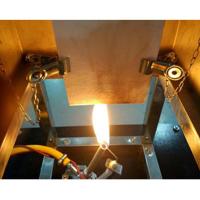 China ASTM D6413 CFR 1615/1616 Vertical Burning Tester for Textiles 356mm x 51mm for sale