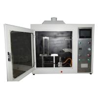 China CCAR-25 FAR 25.853 Vertical Flammability Tester for Aviation Cabin Materials 12s 60s for sale
