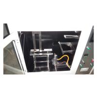 China CCAR-25 FAR 25.853 Vertical Flammability Tester for Aviation Cabin Materials 12s 60s for sale