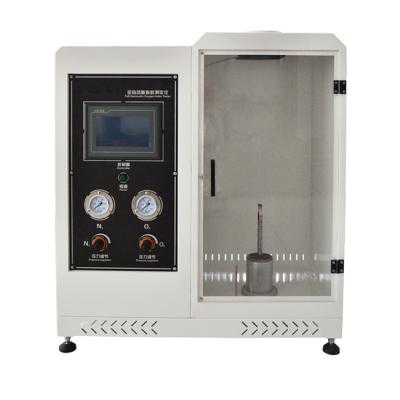 China Automatic ISO 4589-2 Oxygen Index Tester with 90mm Combustion Cylinder and 0.1% Oxygen Resolution for Plastics Flammability Testing for sale