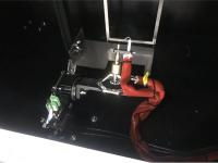 China ISO 15025 Limited Flame Spread Tester for Protective Clothing 45° Vertical Test 0.1s Timer for sale