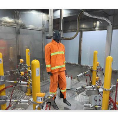 China ISO 13506 ASTM F1930 Protective Suit Dummy Combustion Testing Device for sale