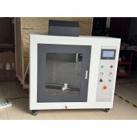 China ISO 15025 Protective Clothing Flame Spread Tester 160x200mm 0.1s Timer Accuracy for sale