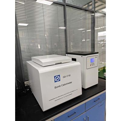 China Oxygen Bomb Calorimeter ISO 1716 for Testing Calorific Value of Building Materials for sale
