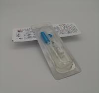 China 22G Y Type Disposable Iv Cannula Blue Routine Infusion Positive Pressure For Adults for sale