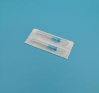 China Disposable Deep Blue Sterile 23g Hypodermic Needle With 0.6mm Out Diameter for sale