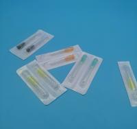 China Pink Inclined Hole Disposable Needles And Syringes 1.2mm Out Diameter 18G For Inuslin for sale