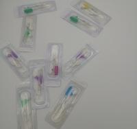 China Green 18G Disposable Iv Cannula Y Type Catheter Surgical Infusion Blood Transfusion for sale