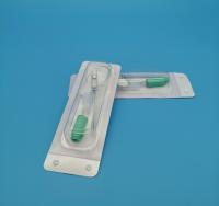 China 18G Butterfly Positive Pressure Type Disposable Iv Cannula Surgical Infusion/Blood Transfusion Green for sale