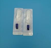 China 22G Disposable Butterfly Positive Pressure Type Iv Cannula Routine Infusion For Adults Blue for sale