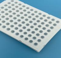 China Semi Skirted Deep Well PCR Plates White 0.2ml PCR 96 Well PCR Plate for sale