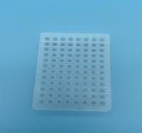 China BP2010 Deep Well PCR Plates Semi Skirted Transparent 0.2ml PCR 96 Well for sale
