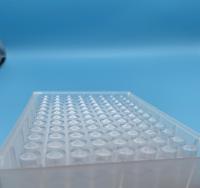 China Sharp Bottomed Deep Well Plate Transparent 96 Well Square Well Deep Well Plate for sale