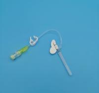 China 24G 	Disposable IV Cannula Butterfly Type Yellow Pediatric Neonatal Infusion for sale