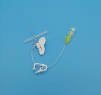 China 24G 	Disposable IV Cannula Butterfly Type Yellow Pediatric Neonatal Infusion for sale