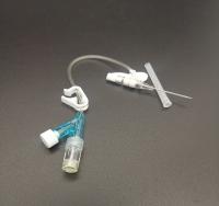 China Blue Adults Disposable IV Cannula Catheter 22G Y Type For Routine Infusion for sale