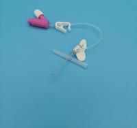 China Disposable Pink 20G Y Positive Pressure Type Iv Catheter Cannula For Emergency Infusion Blood Transfusion for sale